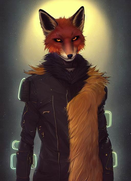 Anthro Fox Face