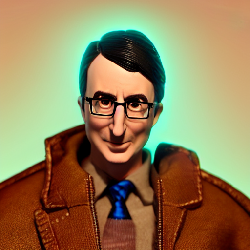 prompthunt: john oliver action figure, mint condition, 3 d octane ...