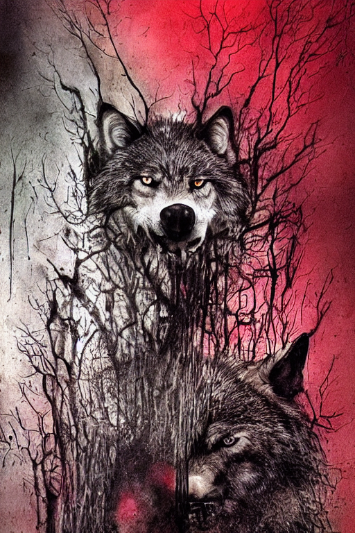 Insanity Wolf Wallpaper