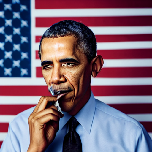 Obama Smoking