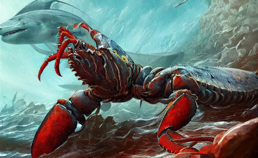 Giant Lobster Monster