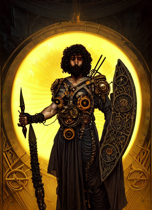 Ares God Of War Painting