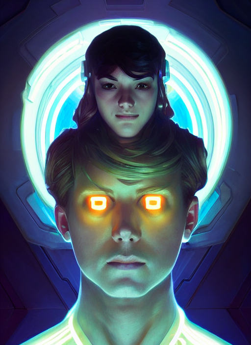 prompthunt: symmetry!! portrait of steve from minecraft, sci - fi, tech ...