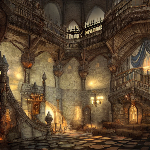 Fantasy Palace Interior