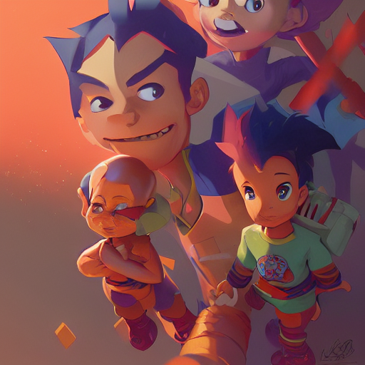 prompthunt: hero world rugrats, behance hd by jesper ejsing, by rhads ...