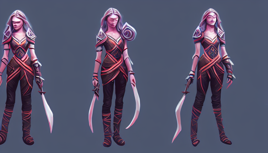 Dota 2 Character Art