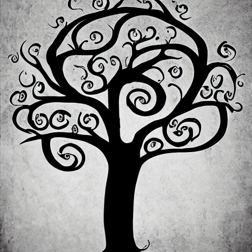 Tim Burton Tree Tattoos