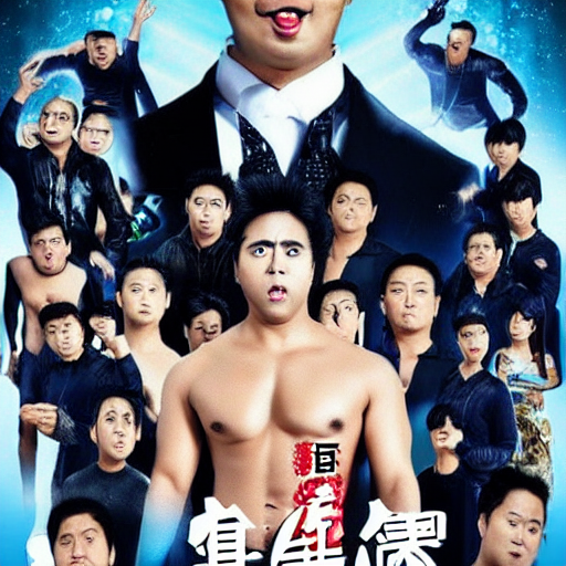 prompthunt: Gachimuchi movie poster