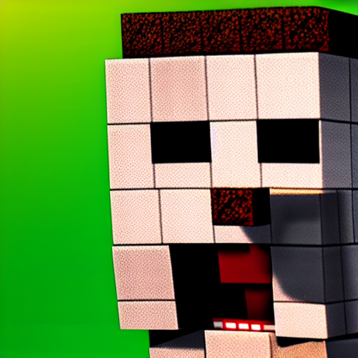 Minecraft Ghast Head