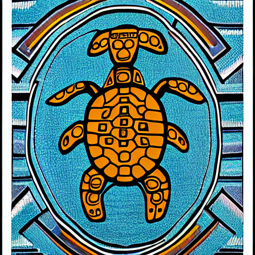 Haida Art Turtle