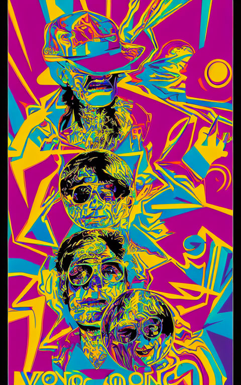 Victor Moscoso Psychedelic Art