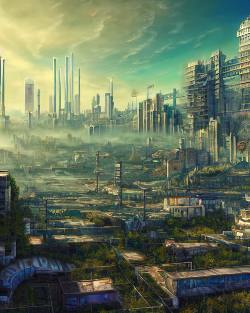 Tron City Landscape