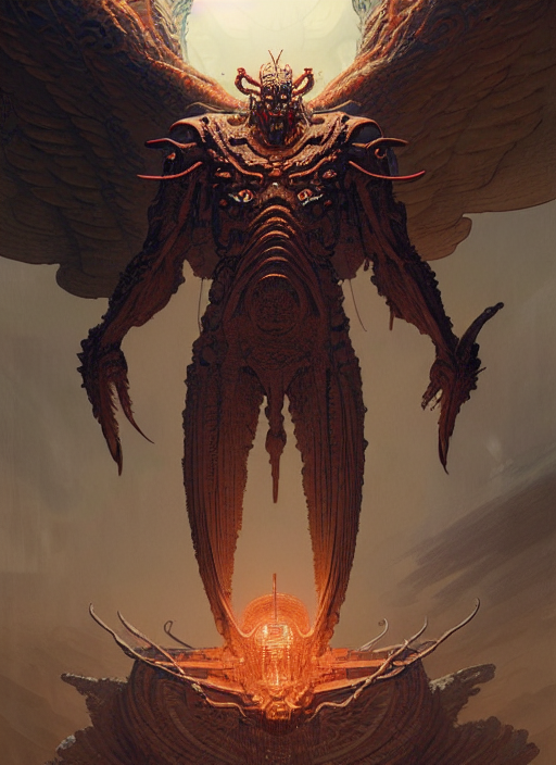Demon Angel Concept Art