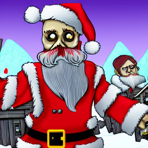 Bloody Santa Claus