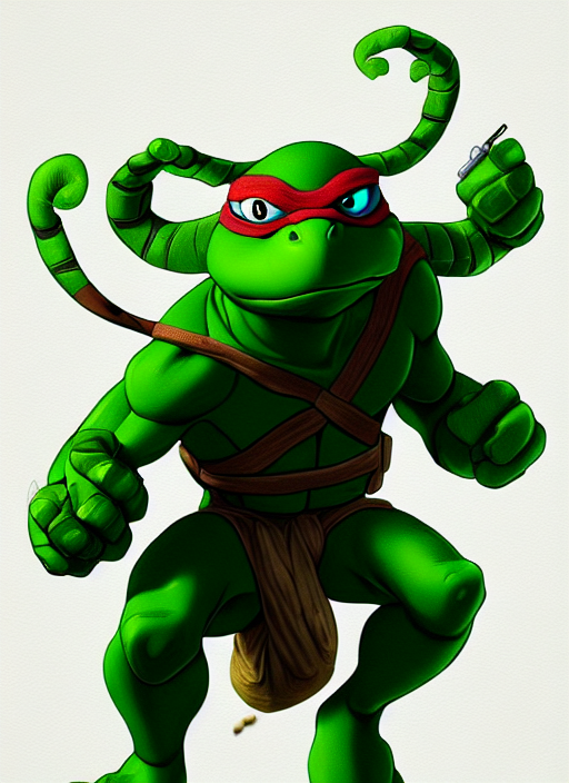 Ninja Turtles Shell Cartoon