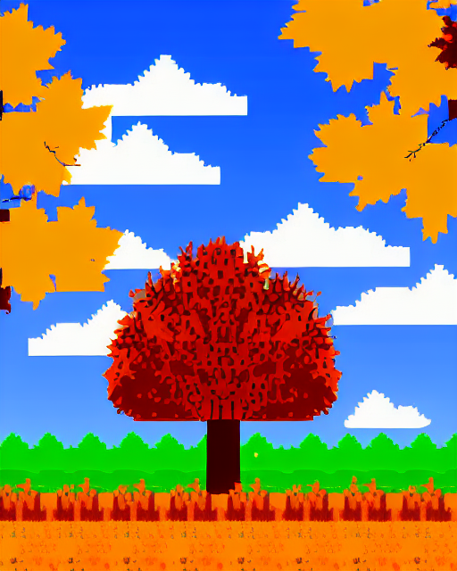8 Bit Sky Background