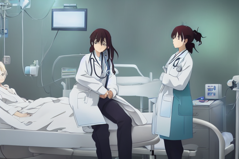 Dying Anime Girl In Hospital