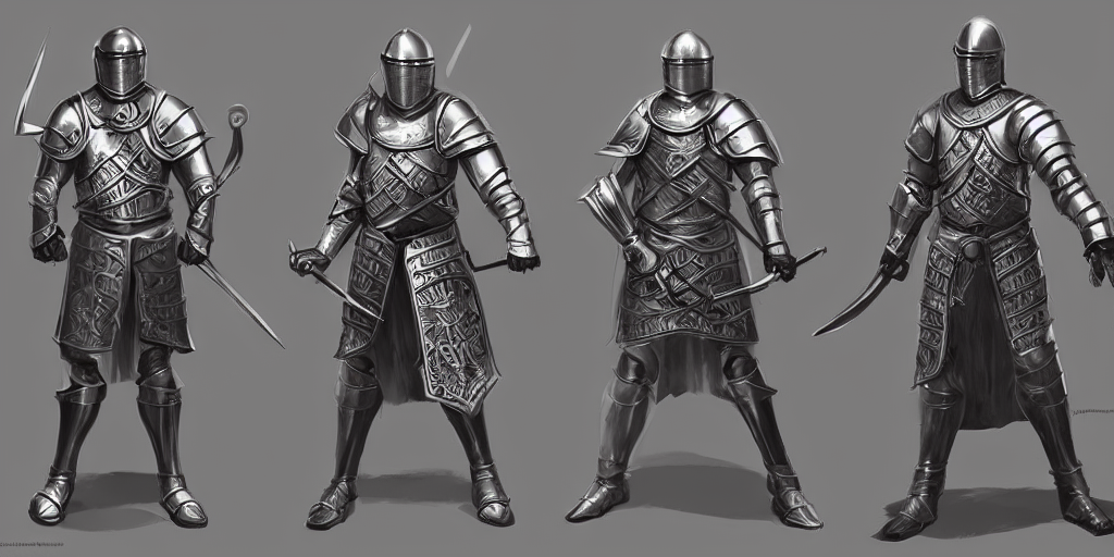 Medieval Knight Concept Art