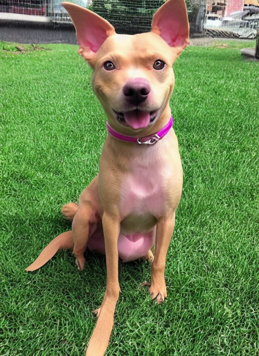 Pitbull Pomeranian Mix