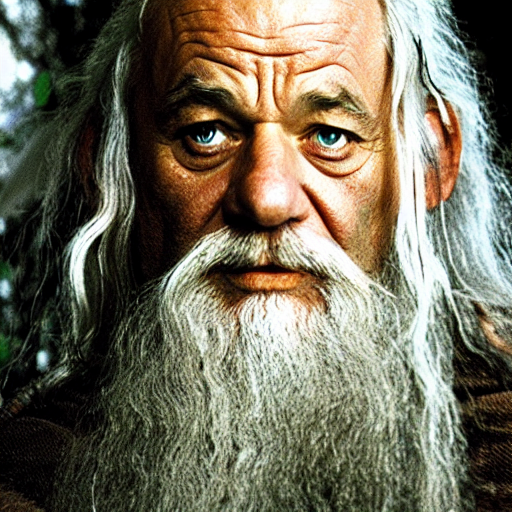 prompthunt: bill murray as gandalf in lord of the rings, film still ...