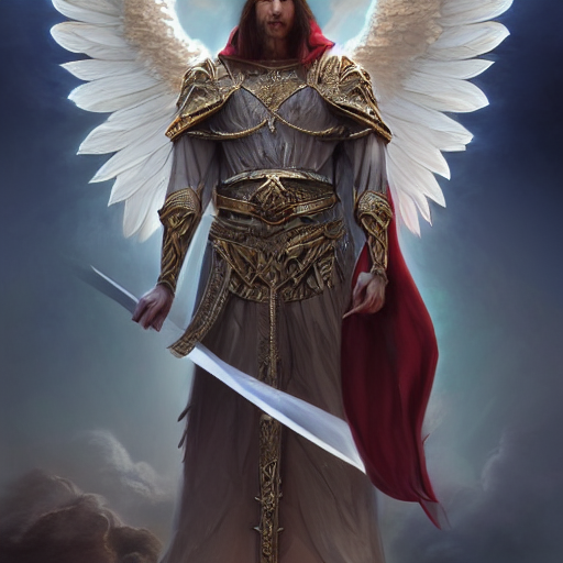 Biblical Male Angel