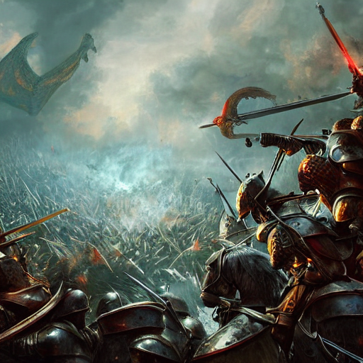 Fantasy Medieval Battle Art