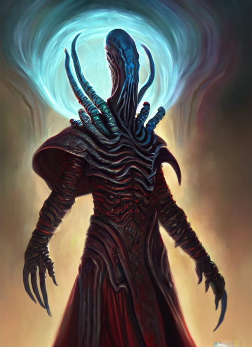 prompthunt: mind flayer dnd, fantasy oil _ painting _ unreal _ 5 _ daz ...