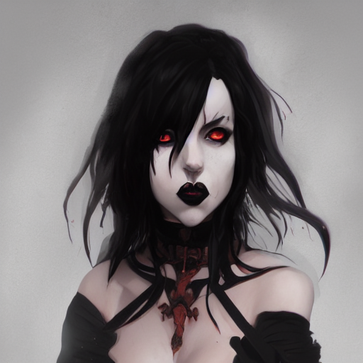 Gothic Vampire Concept Art