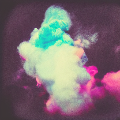 Colorful Smoke Clouds Tumblr