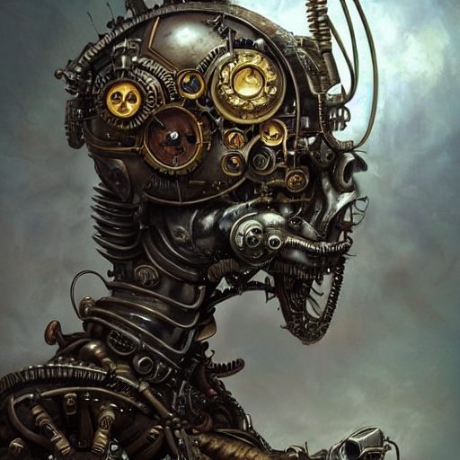 Steampunk Cyborg