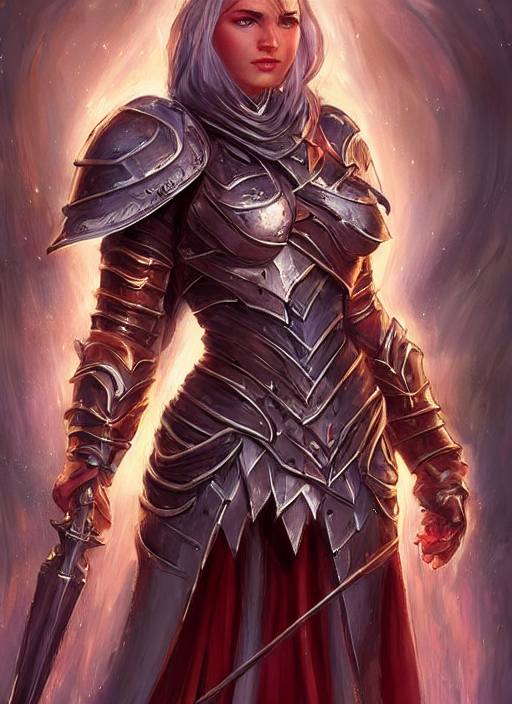 Female Paladin Pathfinder