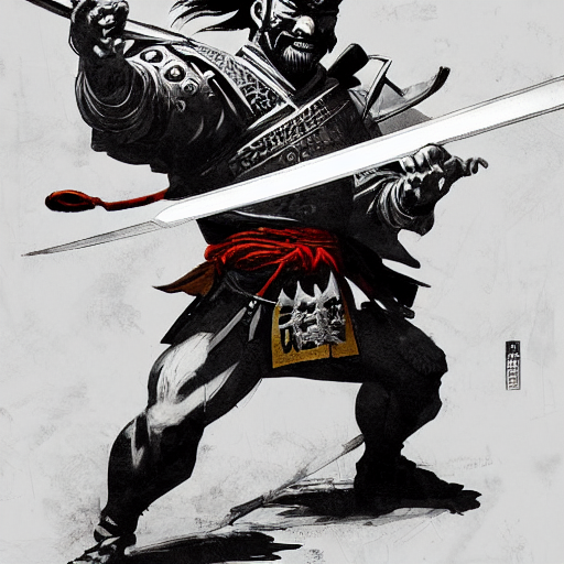 Samurai Poses
