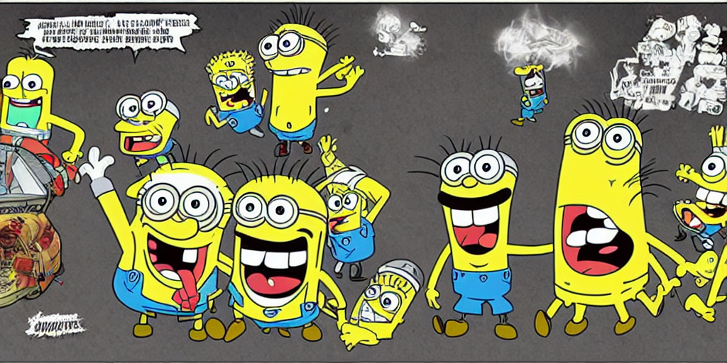 Spongebob Vs Minions