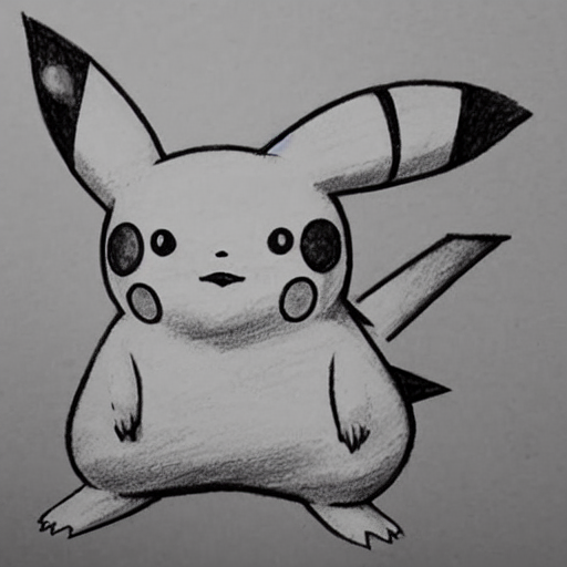 Pikachu Drawings In Pencil
