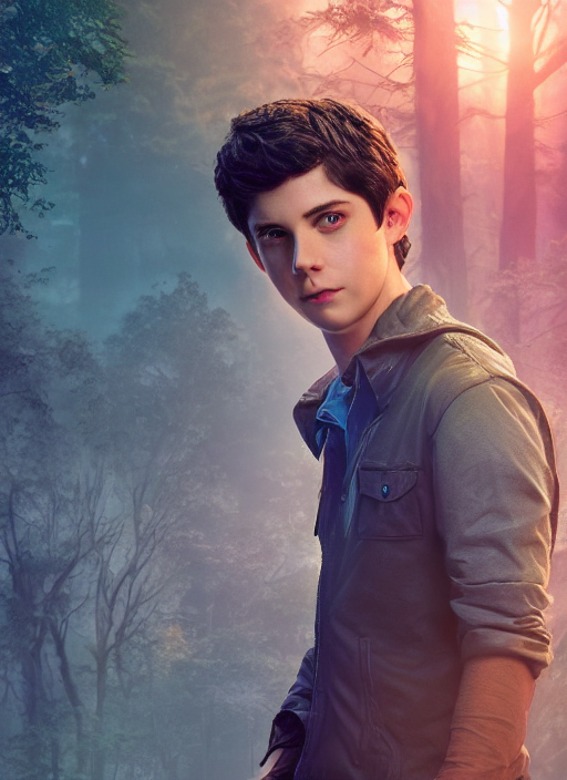 Percy Jackson Realistic Drawing