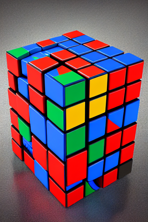 prompthunt: four dimensional parallel universe infinite cosmic rubik's ...