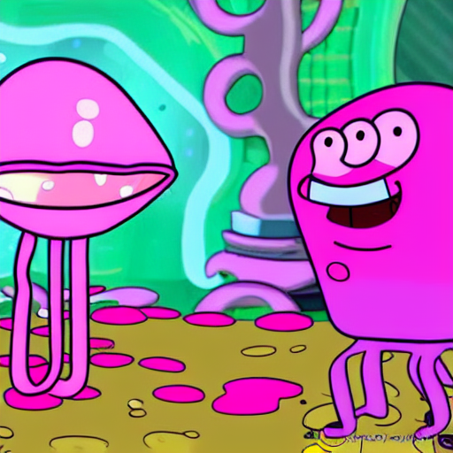 Giant Jellyfish Spongebob