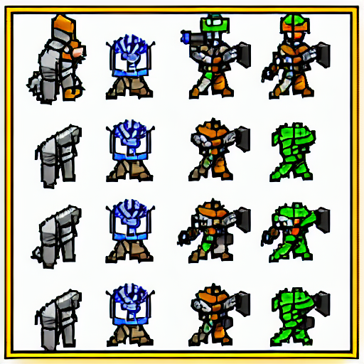 Megaman X Armor Sprites