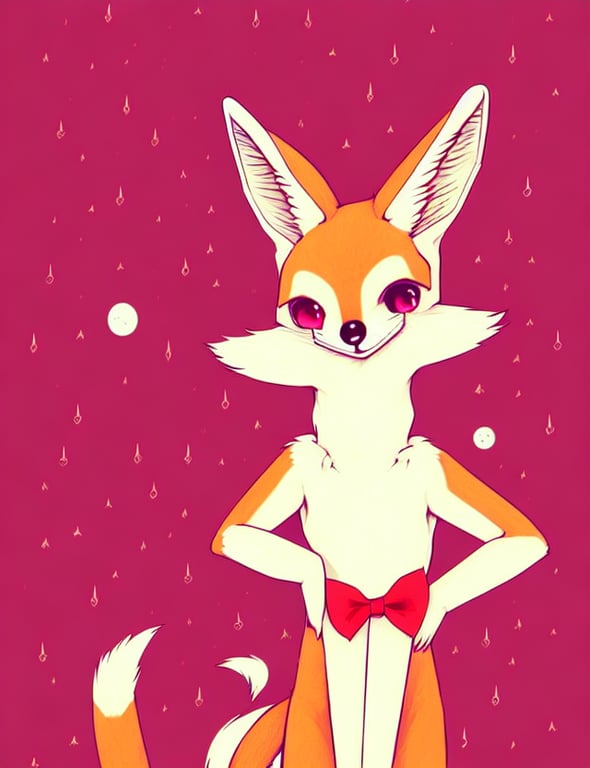 Anime Fennec Fox Girl