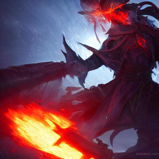 Anime Evil Mage