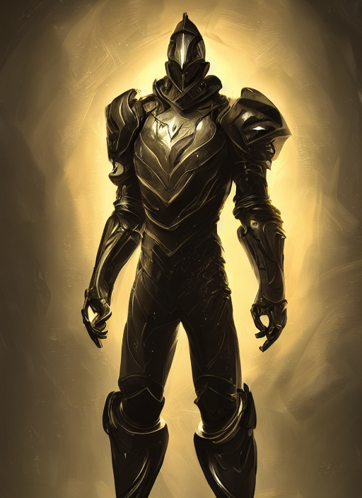Futuristic Knight Concept Art
