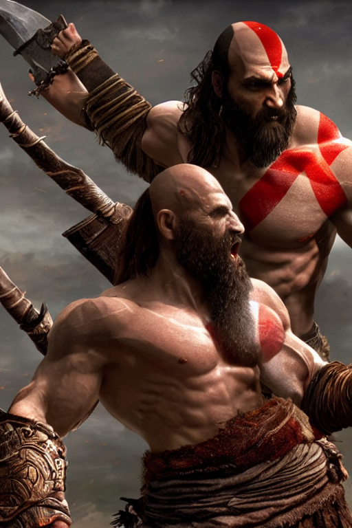 Kratos As A Human