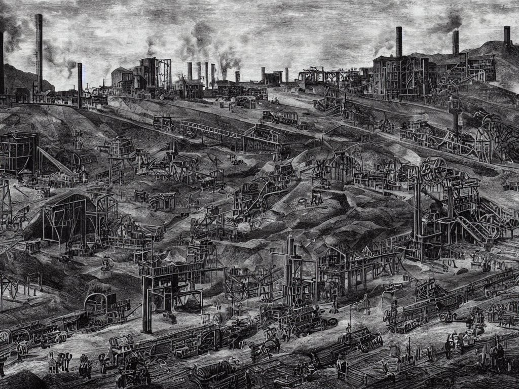 Industrial Revolution Coal Mines