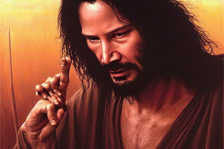 Keanu Reeves Jesus