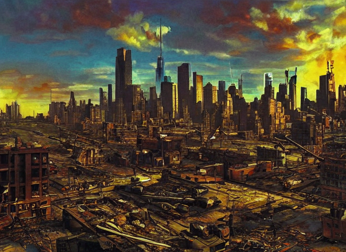 Post Apocalypse Cityscape