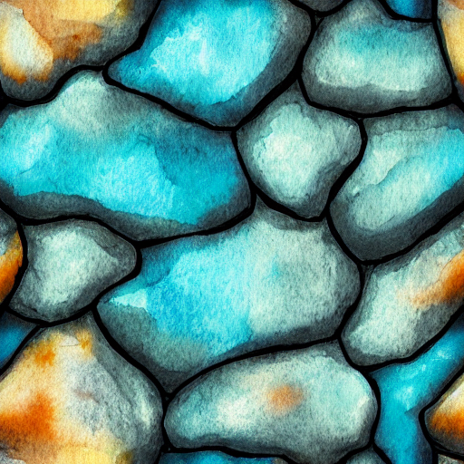 Painted Rock Texture