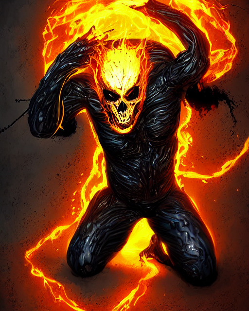 Symbiote Ghost Rider