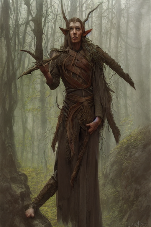 Eladrin Wizard Portrait