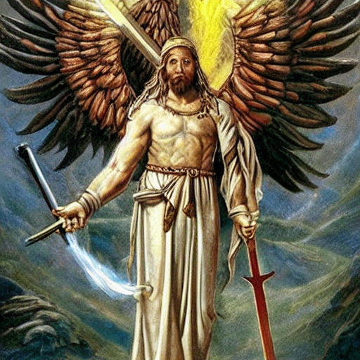 Angel With Flaming Sword Eden