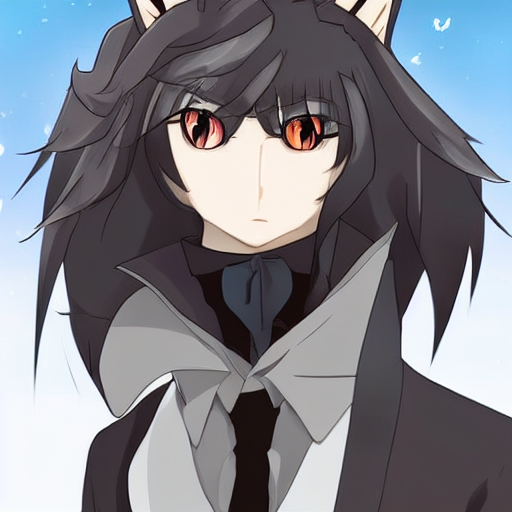Sad Anime Wolf Girl